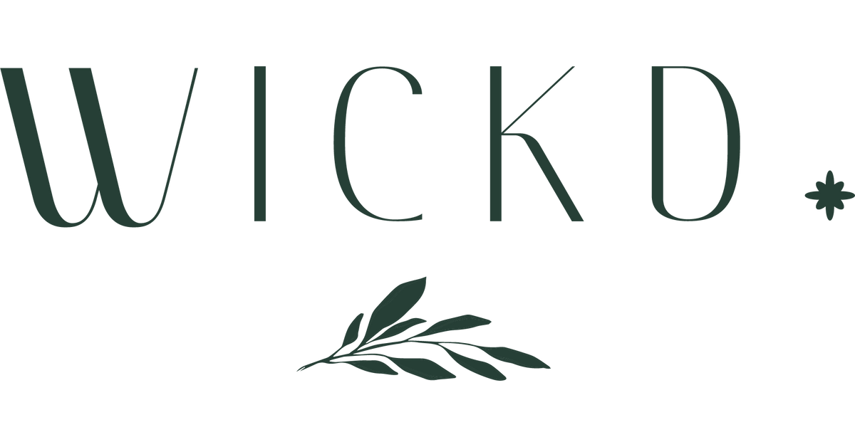 Scented soy wax candles in handmade eco-resin jars – WICKD